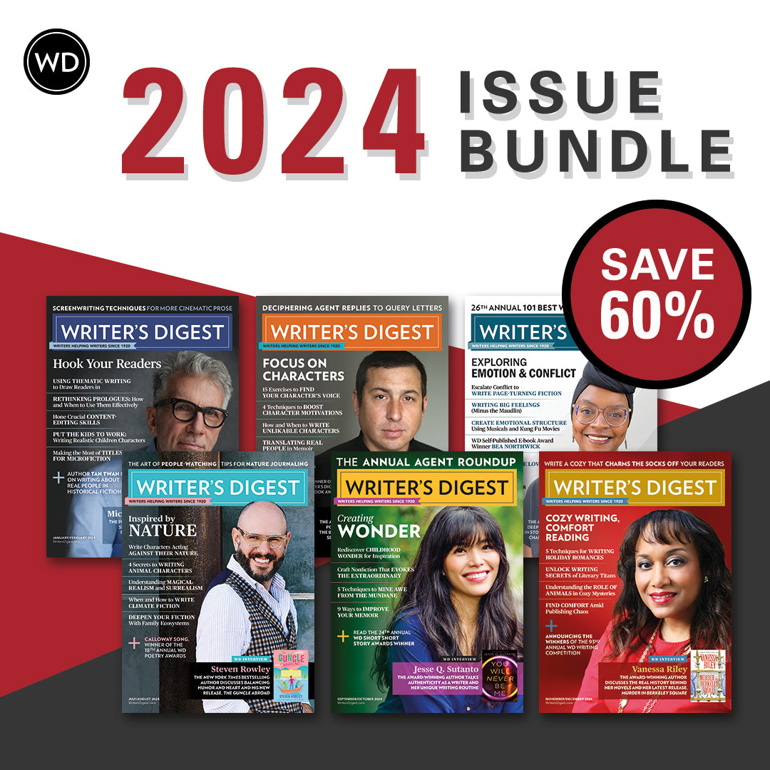 2024 Magazine Issues Bundle – Writer's Digest Shop